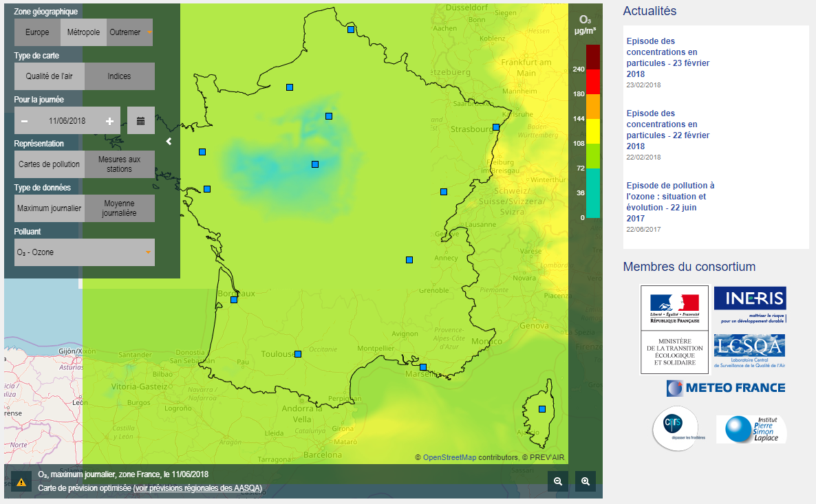 Le niveau de pollution en France - DPF CLEAN